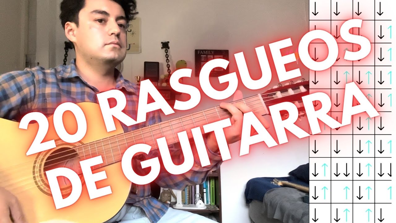 10 RASGUEOS de Guitarra fáciles para PRINCIPIANTES en 2 minutos - YouTube