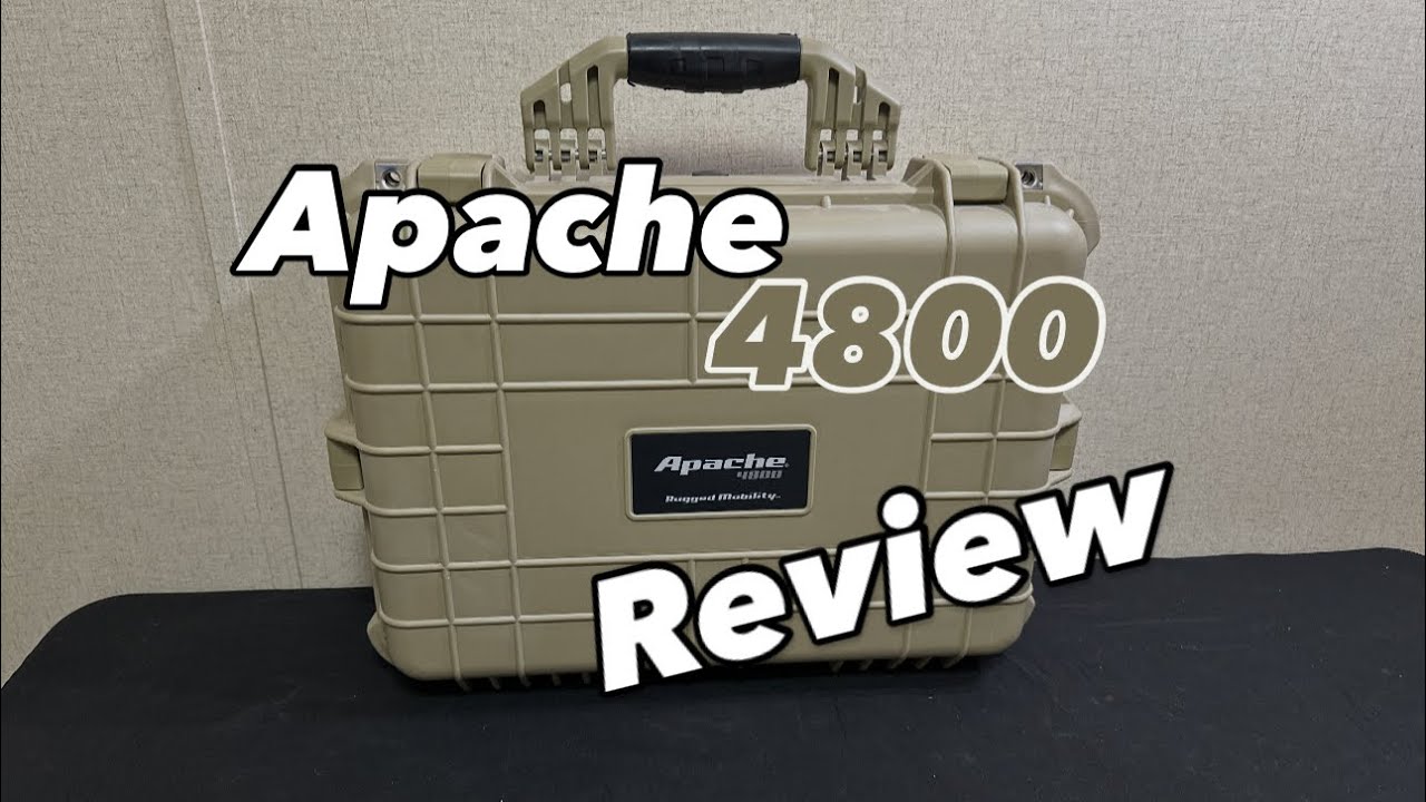 Apache 4800 Hard Case (Pistol Case) - YouTube