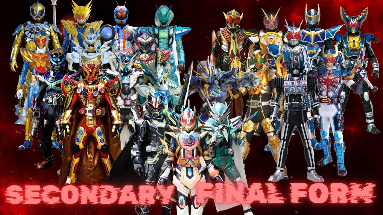 ALL Final Form And Extra Final Form Sencondary Kamen Rider (G3X ...