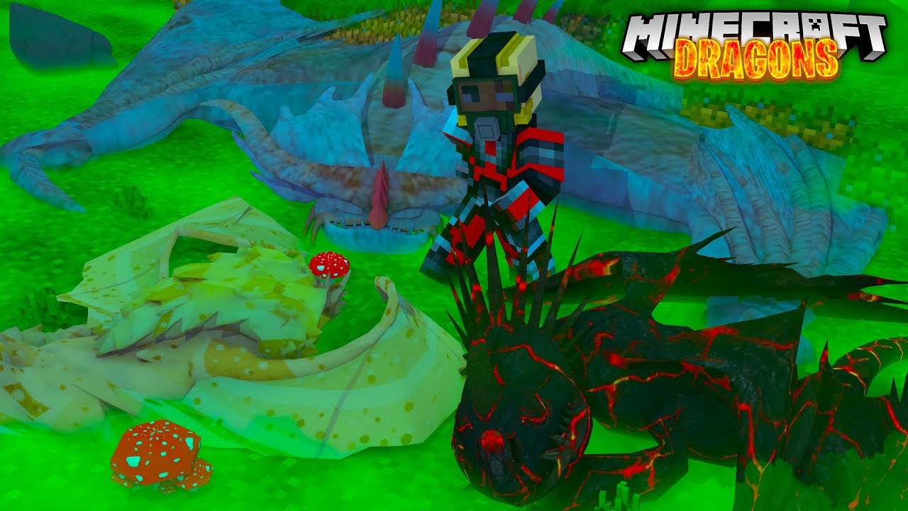 Minecraft DRAGONS - THE FIRE NATION GENERAL IS KILLING DRAGONS!! - YouTube