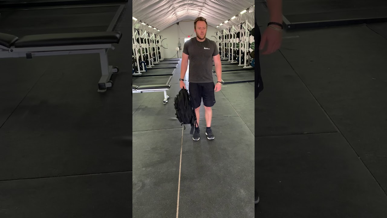 Backpack Shrugs - YouTube