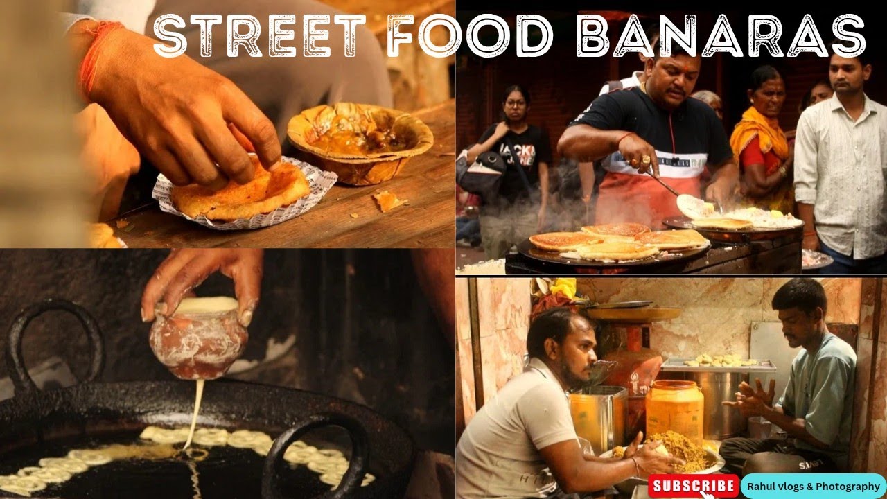 Street Food Banaras | Best Street Food in Varanasi | Kachori in Banaras ...