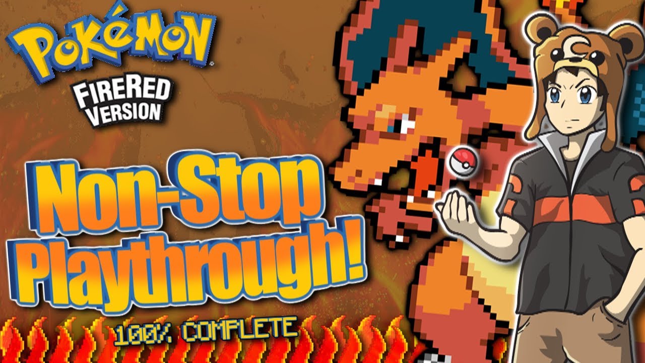 Pokemon Fire Red From Start to Finish! - YouTube