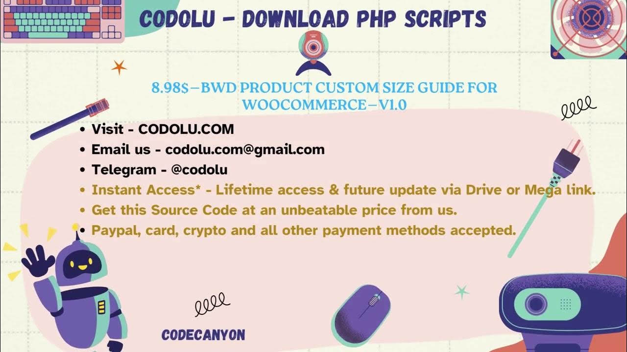 8.98$ - BWD Product Custom Size Guide For WooCommerce - V1.0 - YouTube