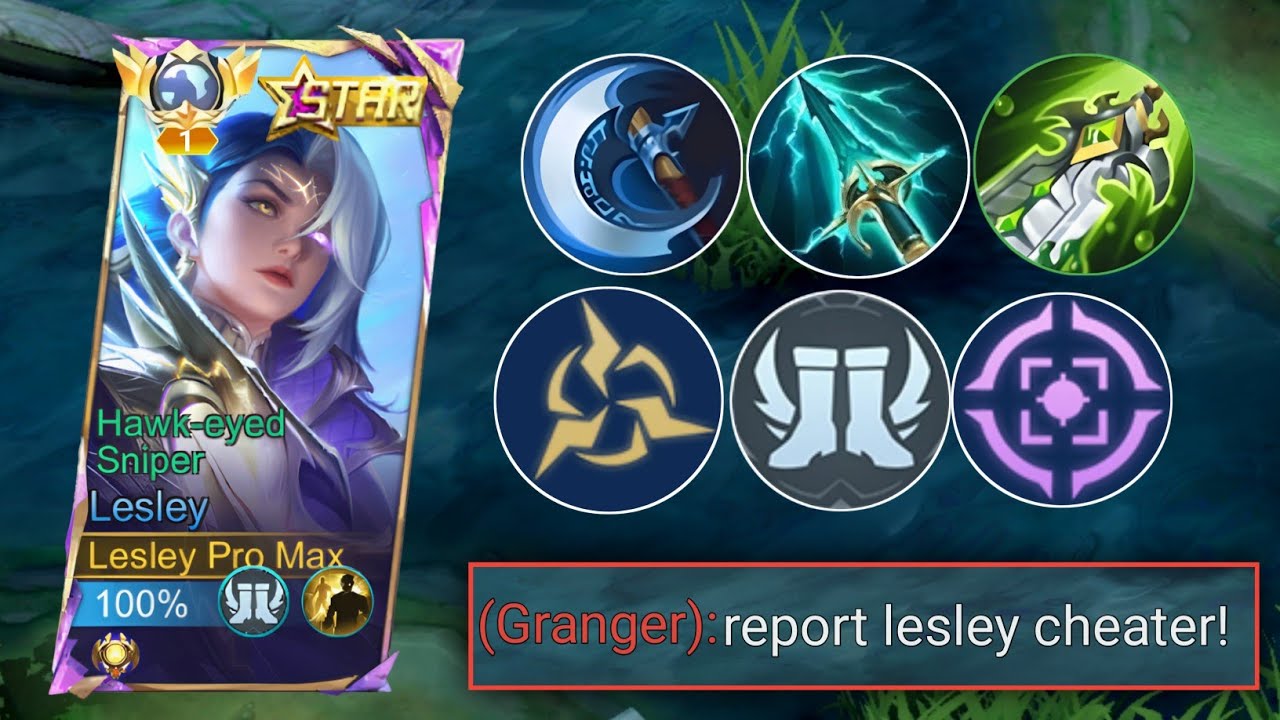 I FINALLY FOUND THE BEST BUILD FOR LESLEY 2025!!🔥😱 (AUTO WINSTREAK) - MLBB - YouTube