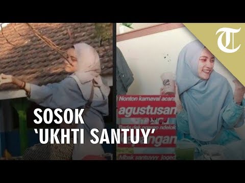Sosok Viral 'Ukhti Santuy' asal Tulungagung, Kini Laris Di-endorse