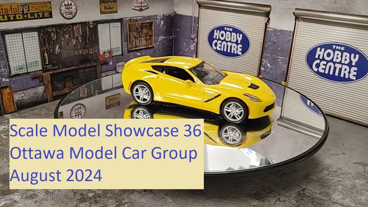 Scale Model Showcase 36 : Ottawa Model Car Group August Meeting - YouTube