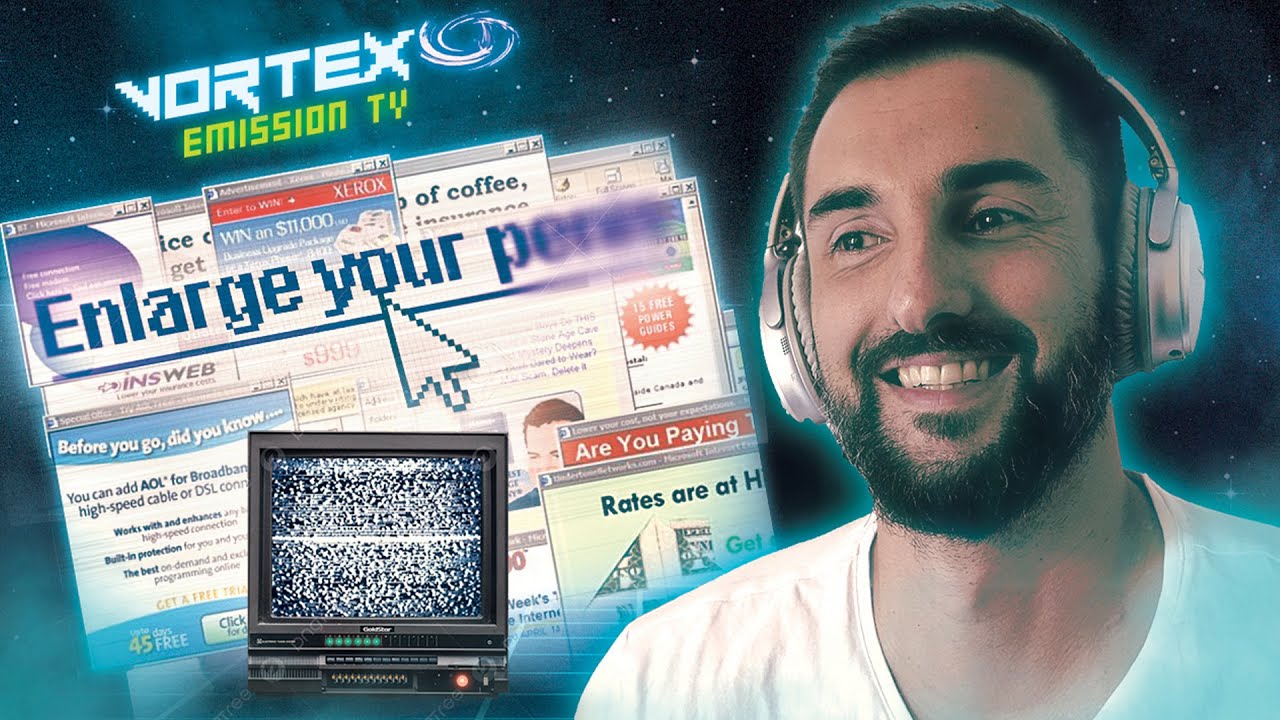 Vive les SPAM ! (reportage sur l'histoire des SPAM + Jeux video en ligne en 1999) Vortex #4 ...