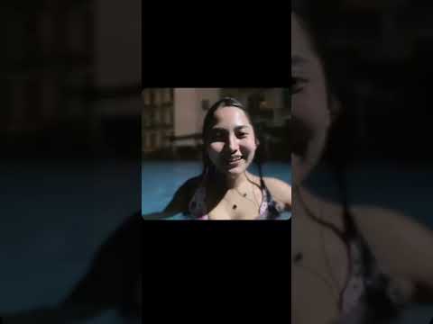 Eksklusif CYEBEL seksi cantik live renang hampir dilepas bikini nya bokong mulus banget 