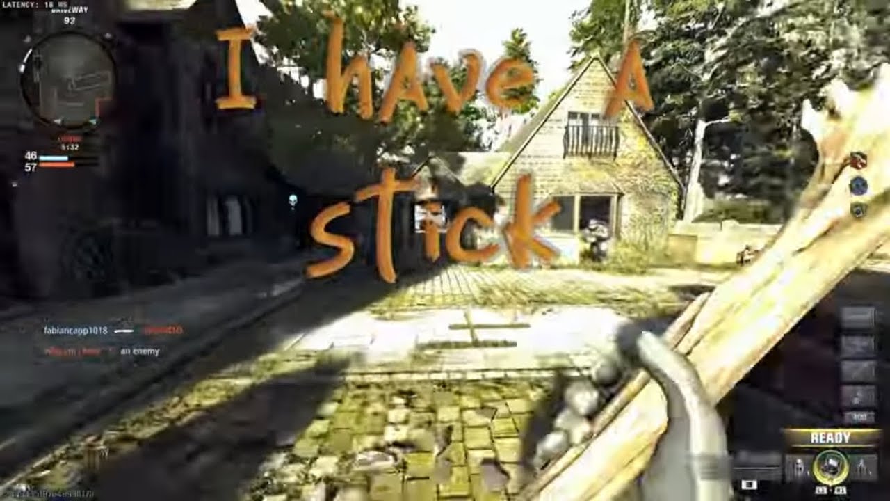 i have a stick - YouTube