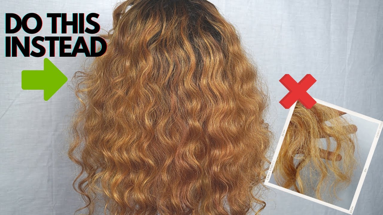 DO THIS to maintain your curly synthetic wig for more than 6 months ...