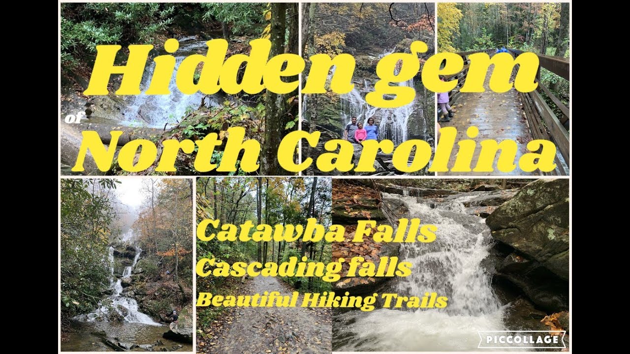 Catawba Falls | Hidden gem of NC | Hiking Trails - YouTube