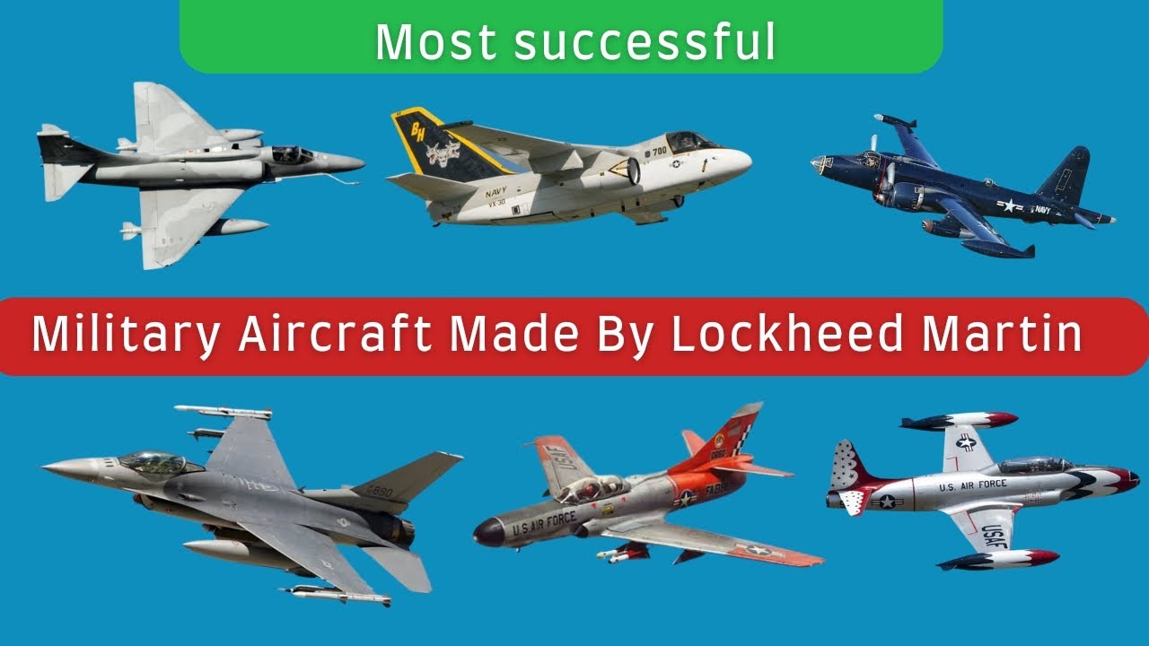 Most successful military aircraft made by Lockheed Martin - YouTube
