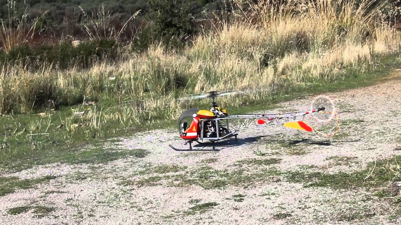 Bell-47G Hirobo di Rino2hd - YouTube