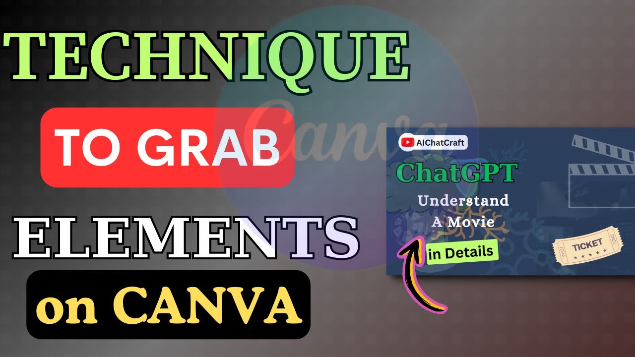 How Do You Grab Your Desired Elements in Canva? - YouTube