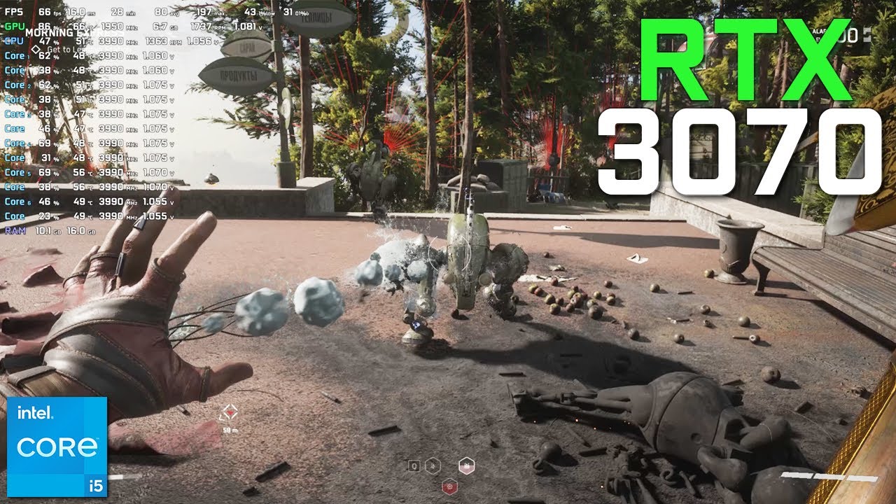 Atomic Heart | RTX 3070 + i5-12400F- 1080p - Ultra Settings - DLSS ON ...