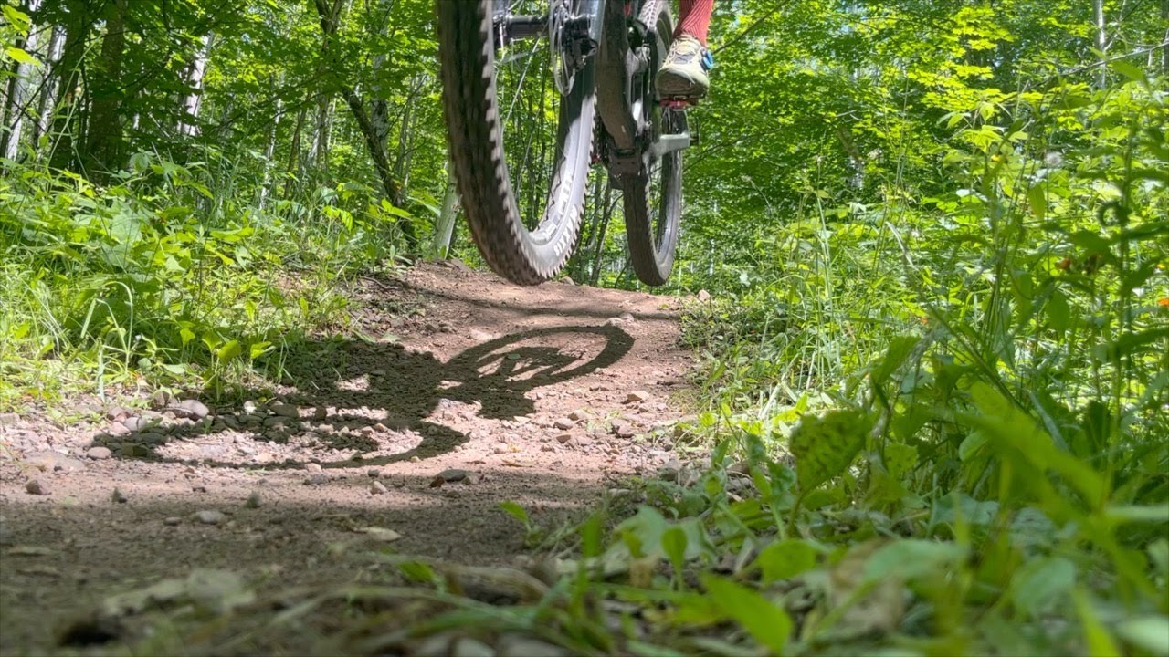 Incoming Mountain Bike Clips in Churning Rapids - Hancock, MI - YouTube