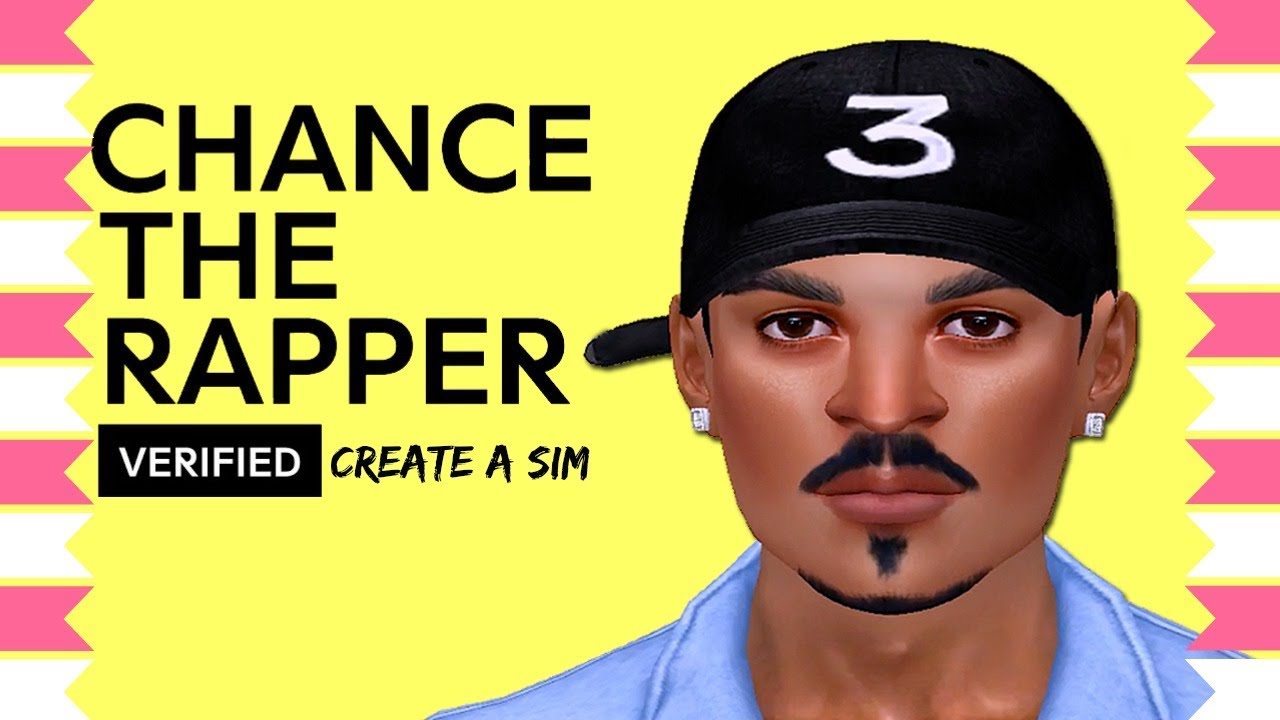 CHANCE THE RAPPPER🎮 THE SIMS 4 CELEBRITY CREATE A SIM [CAS] - YouTube