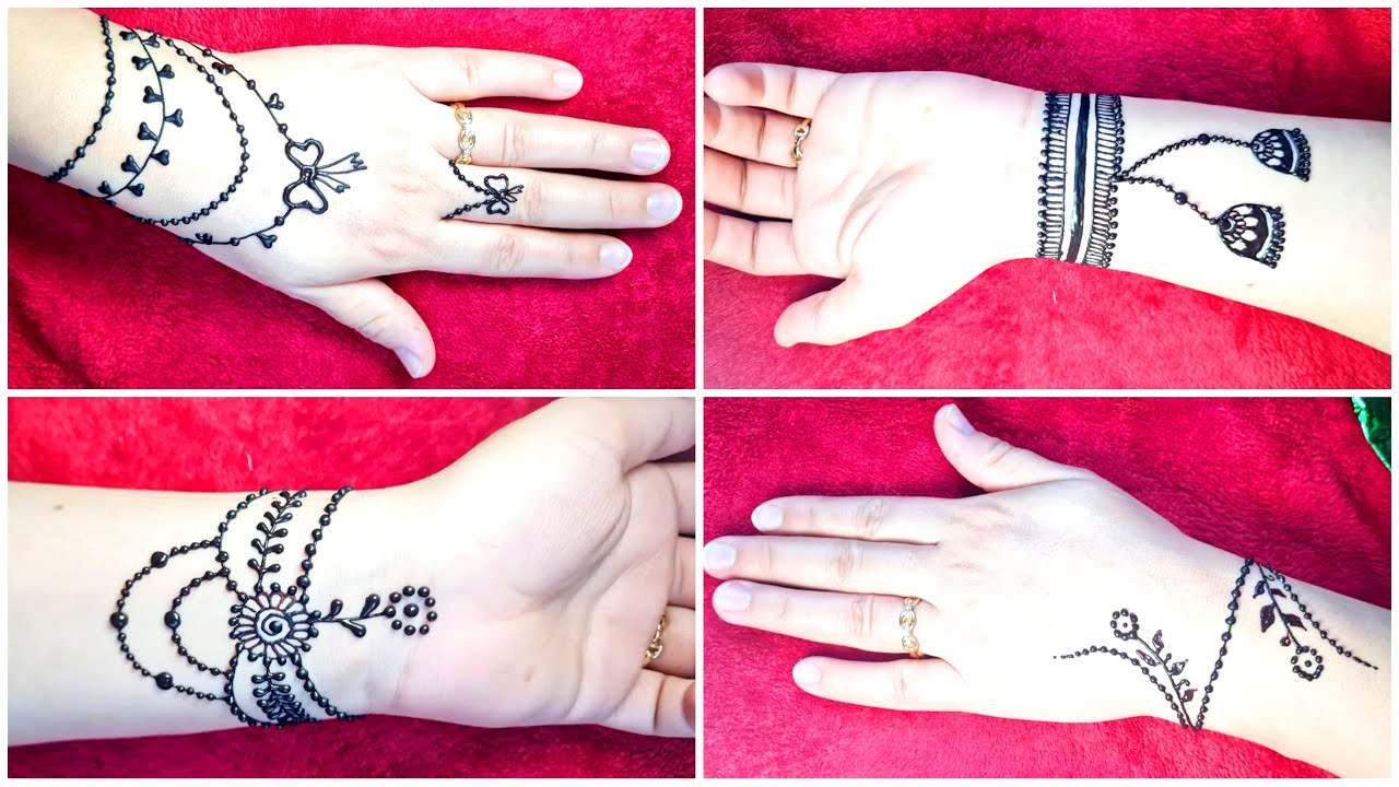 Easy mehendi tattoos|simple mehendi tattoos|henna tattoos|cute mehendi ...