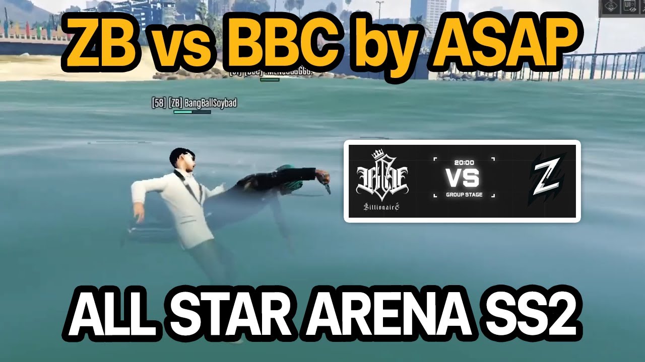 ZB vs BBC by ASAP ALL STAR ARENA SS2 มุมนักพากย์ | GTA STAR TOWN - YouTube
