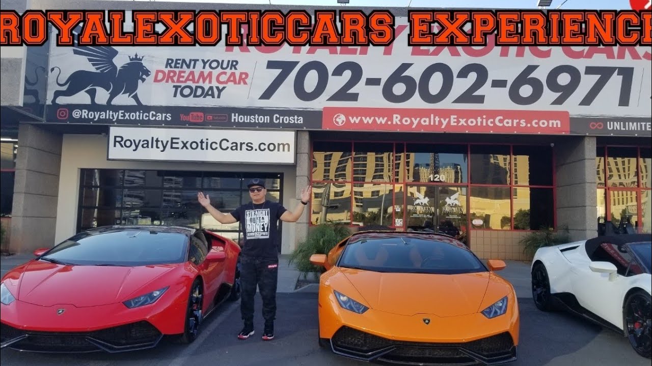 ROYAL EXOTIC CARS RENTAL INQUIRY - YouTube