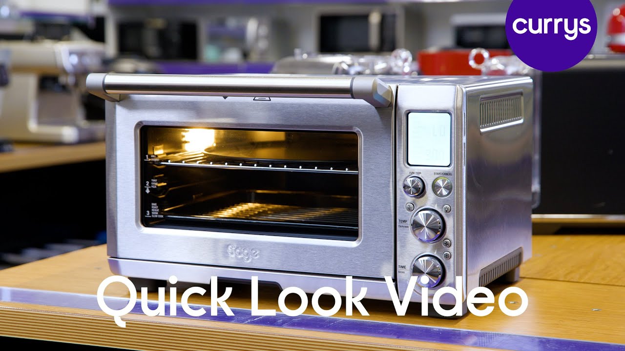 SAGE Smart Oven Pro BOV820BSS Electric Mini Oven - Quick Look - YouTube