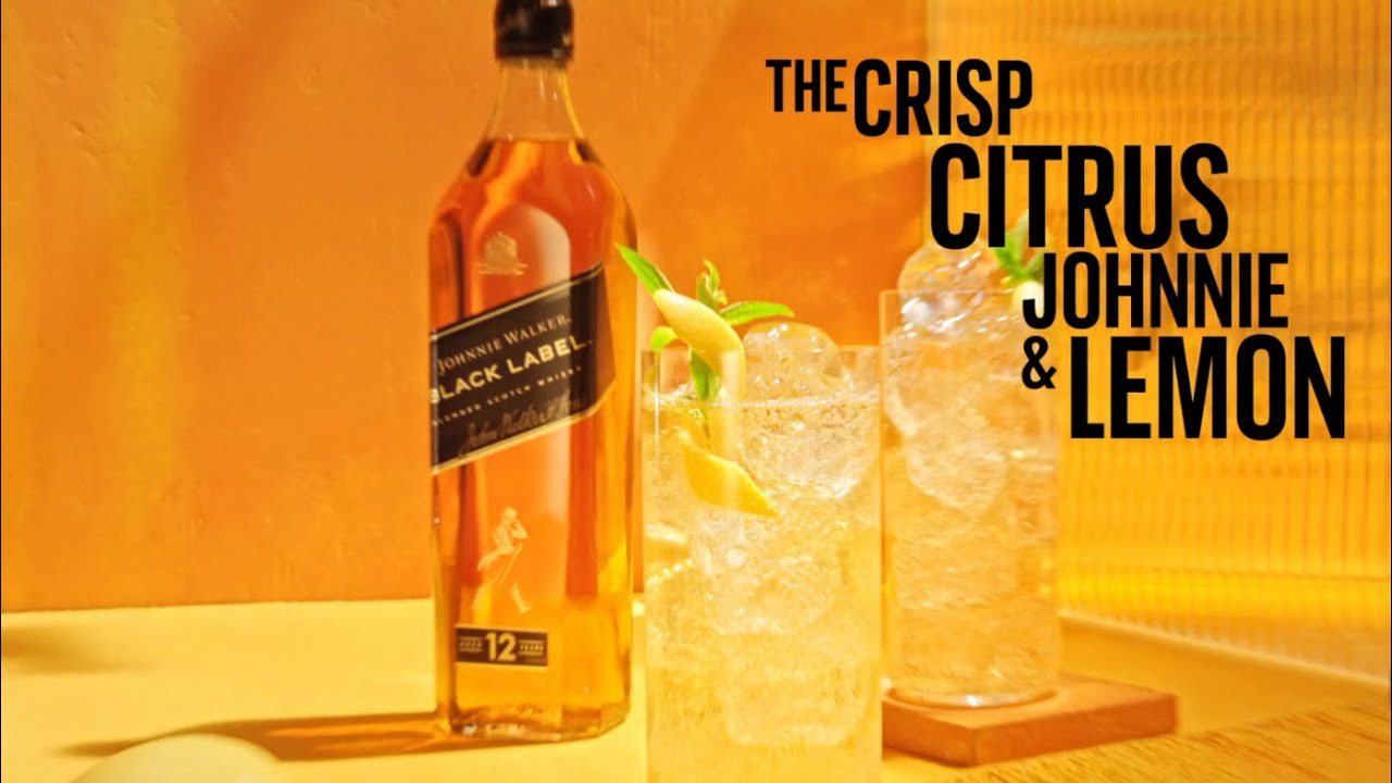 Johnnie Walker & Lemon Highball - YouTube