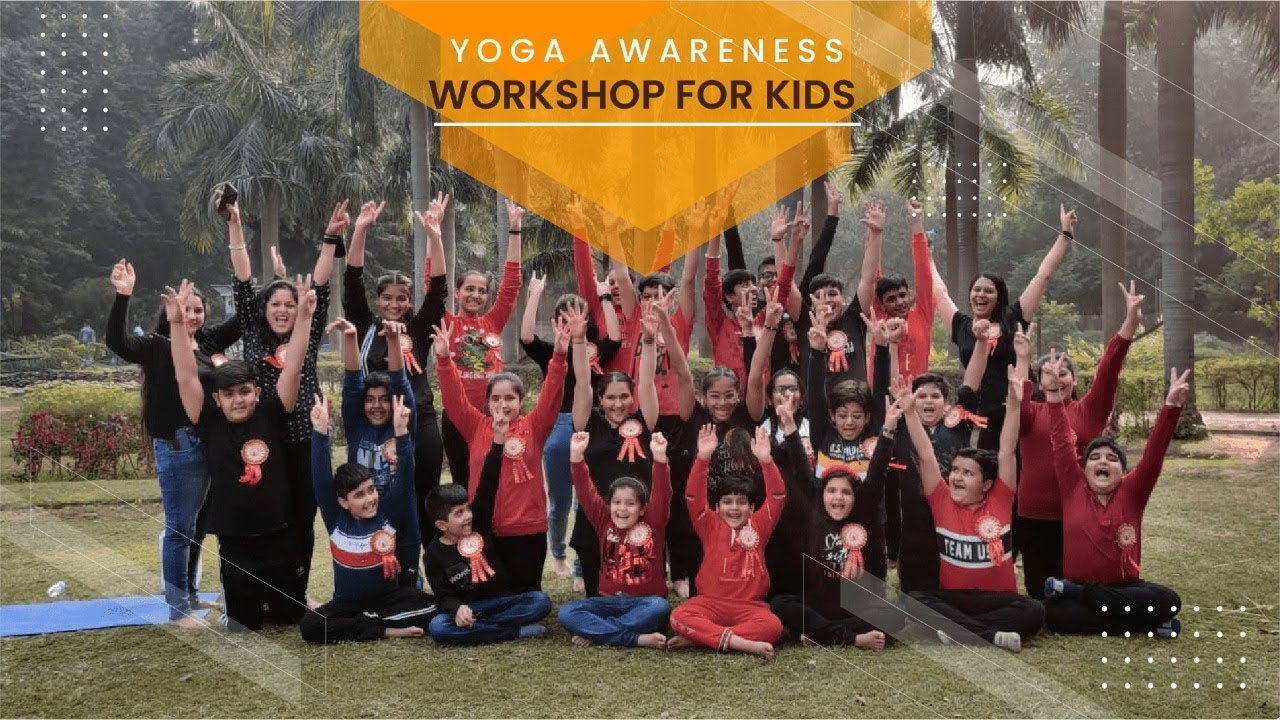 Yoga and Health Awareness Workshop For Kids | BYC Fitness Academy - YouTube