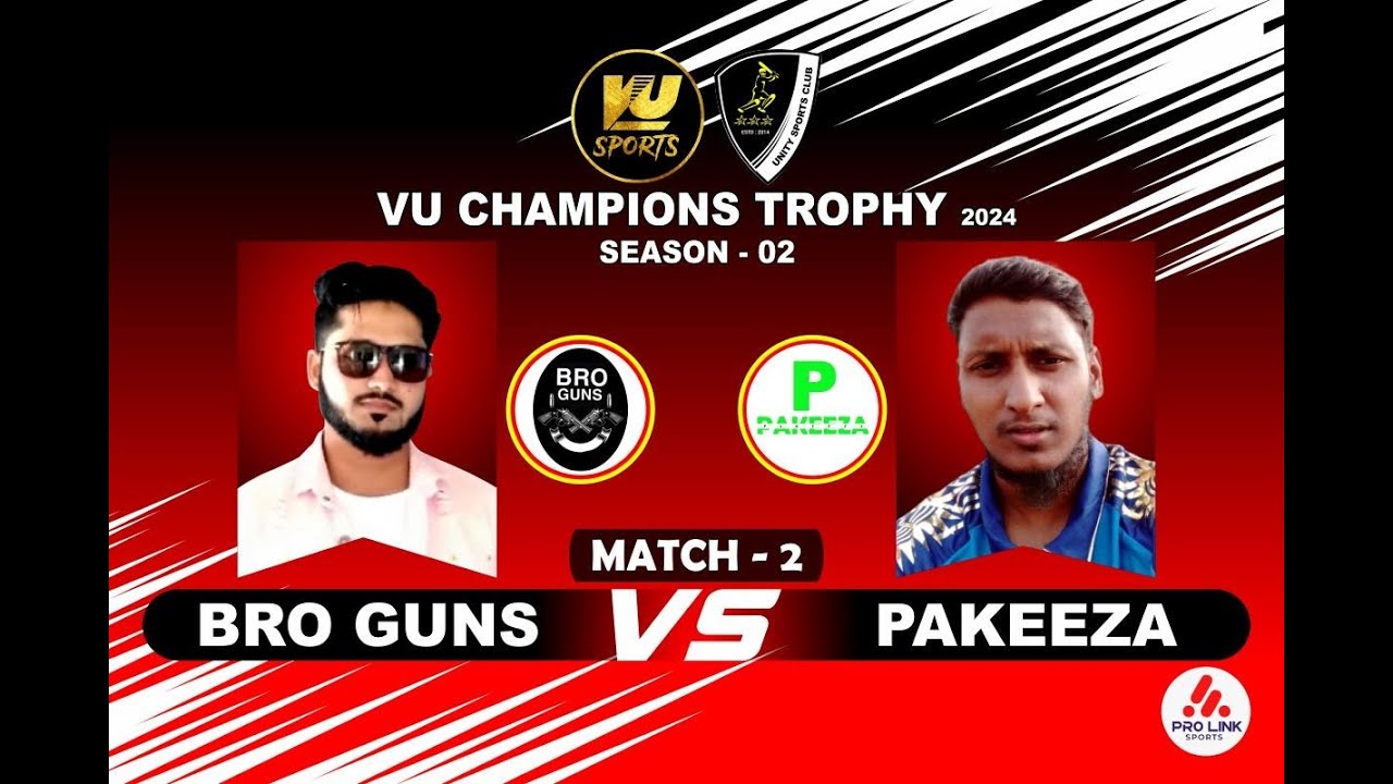 MATCH-02 | VU CHAMPIONS TROPHY | ORG BY UNITY SPORTS CLUB | 78TH ...