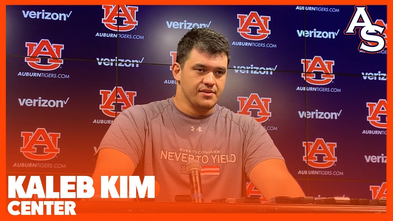 Auburn Tigers Football: Kaleb Kim - YouTube