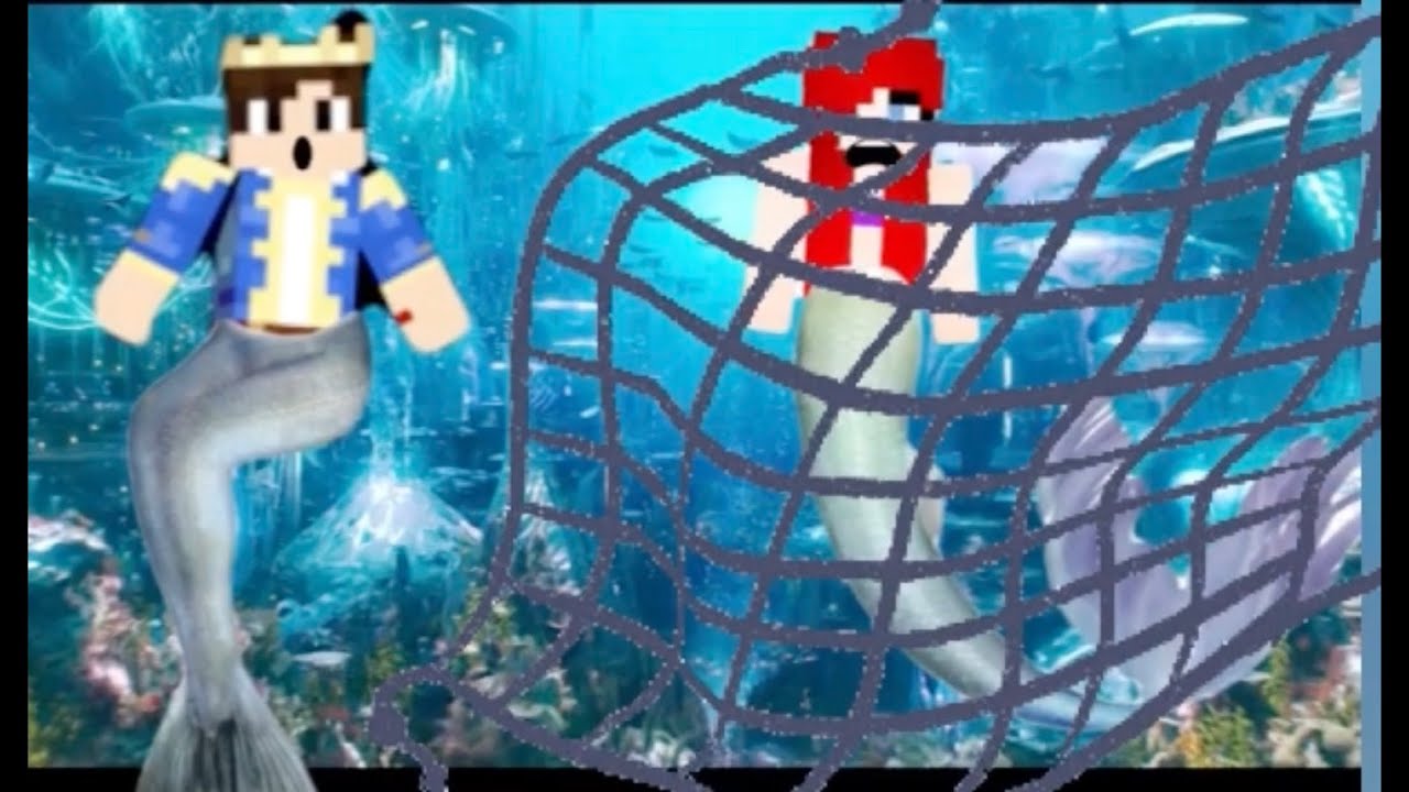 Turning into a merman and saving Ariel (Role Play) - YouTube