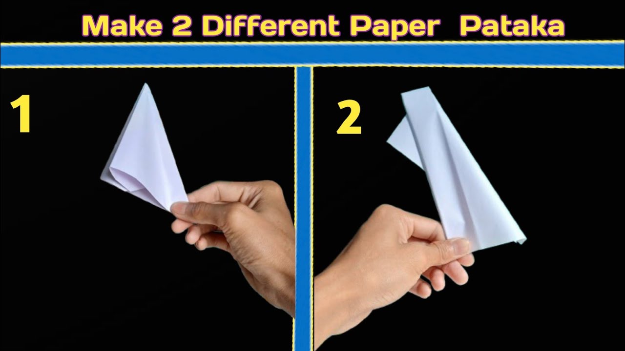 How To Make Paper Poppers | How To Make Paper Pataka | Make Two ...