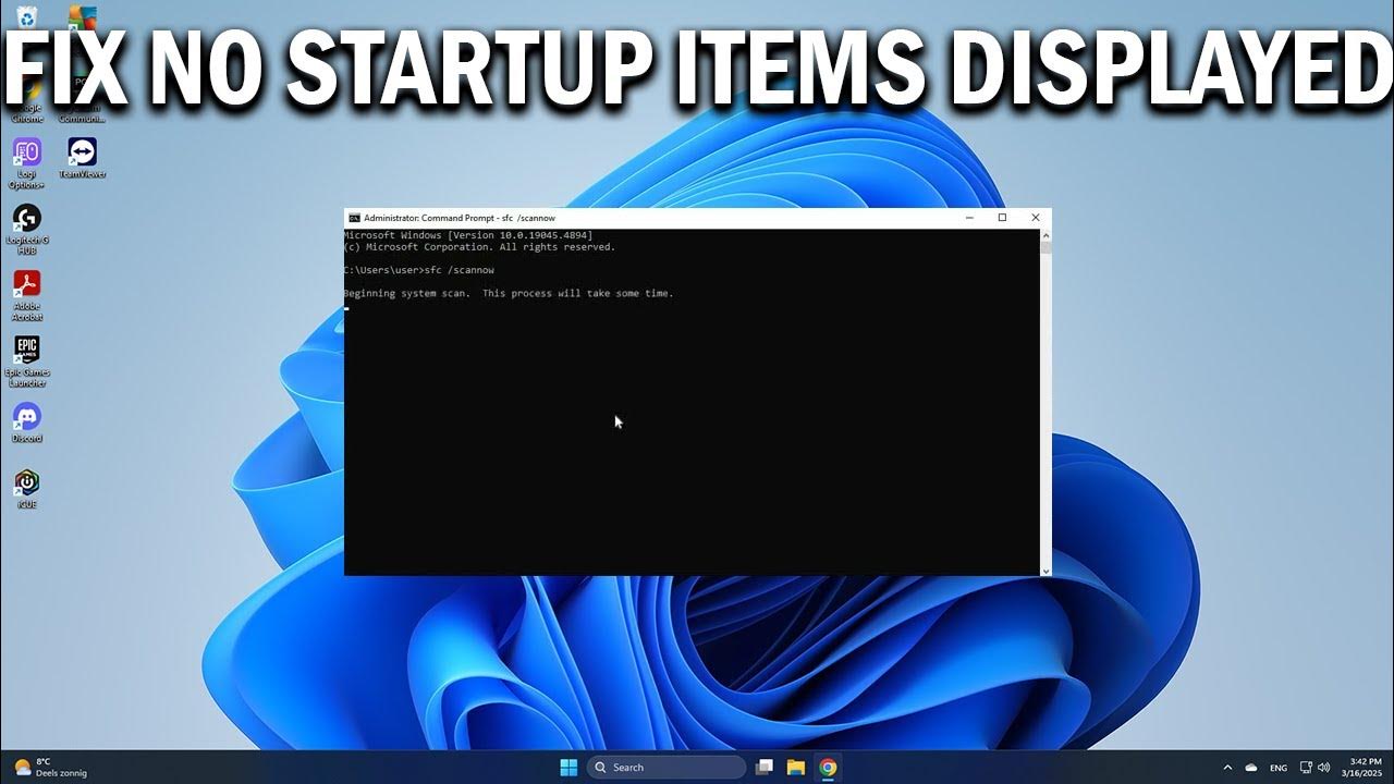 How To Fix There Are No Startup Items to Display Startup Items Not Appearing in Task Manager ...
