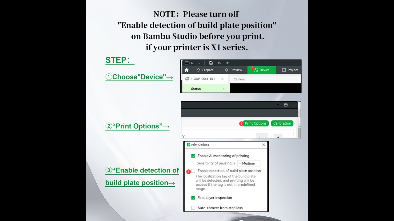 IdeaFormer Holographic Build Plate for Bambu Lab X1 X1C X1E P1P P1S A1 ...