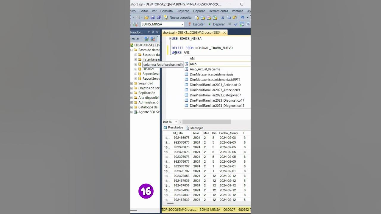 Eliminar Registros de una Tabla en SQL Server. - YouTube