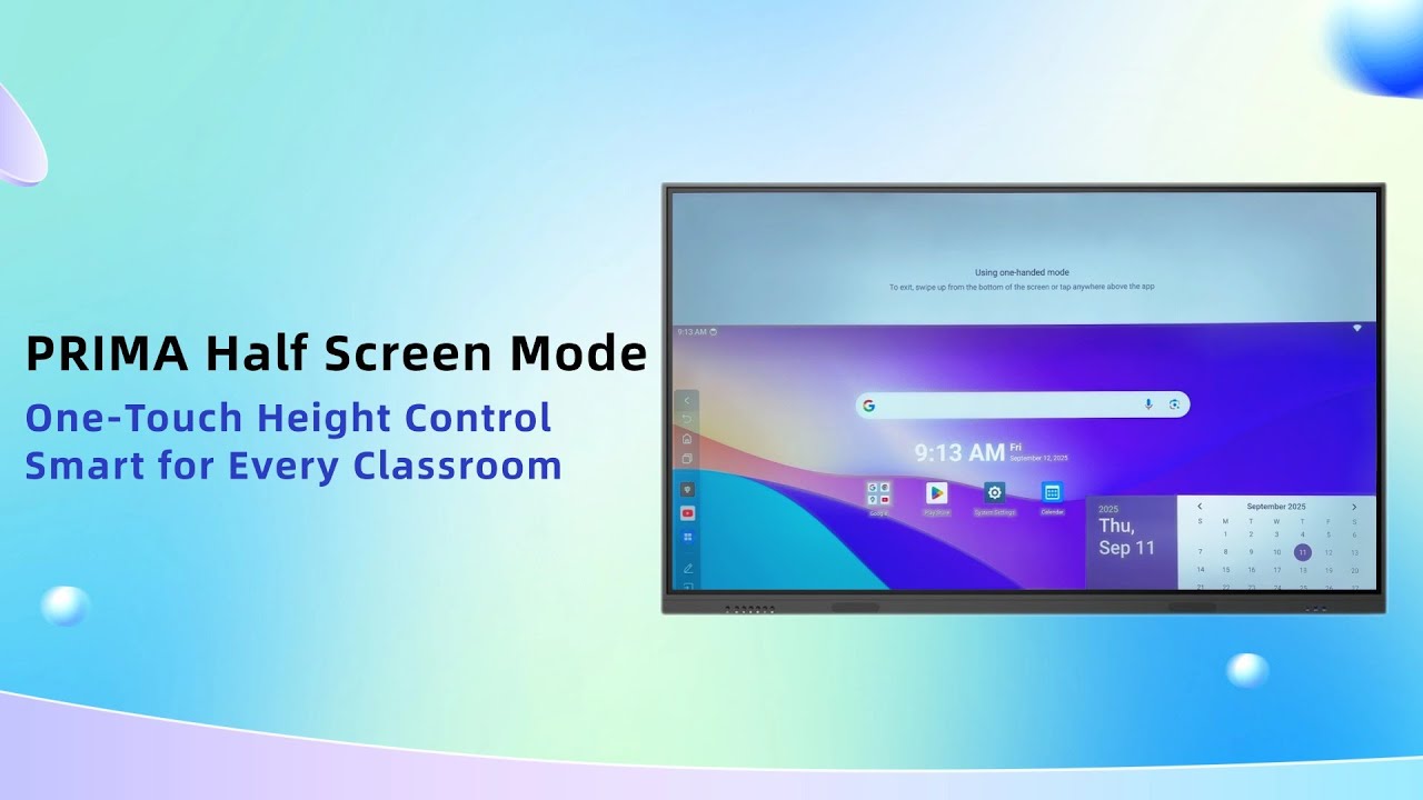 Half Screen Mode on PRIMA IFP – Flexible Display Made Simple # ...
