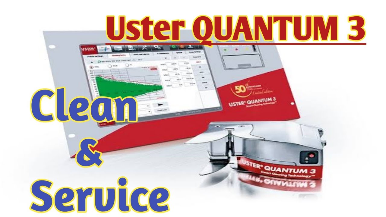 Uster QUANTUM 3 Cleaning & Service// 2022// ACX5 - YouTube