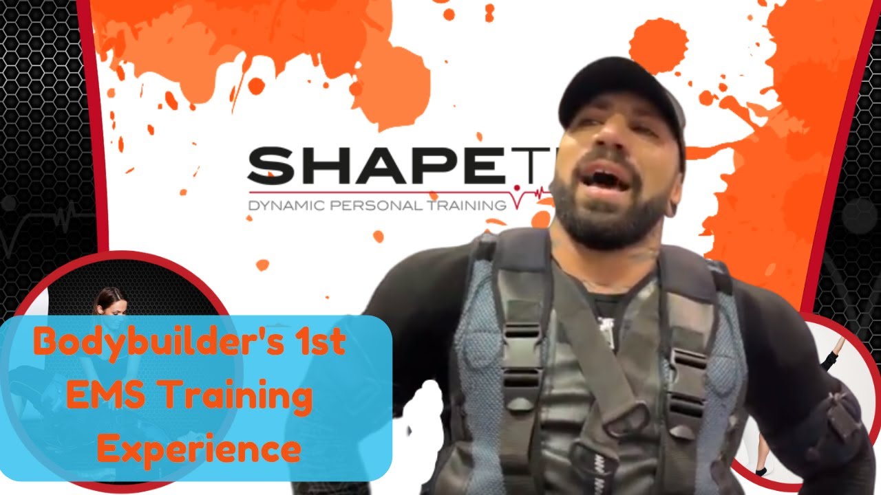 Bodybuilder's 1st ShapeTec FULL-BODY EMS Training Experience - YouTube