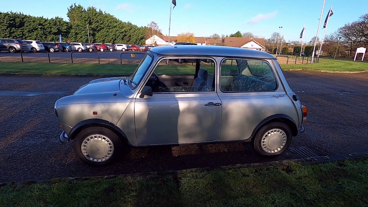 1986 Austin Mini 1000 Mayfair 7,909 miles from new - YouTube