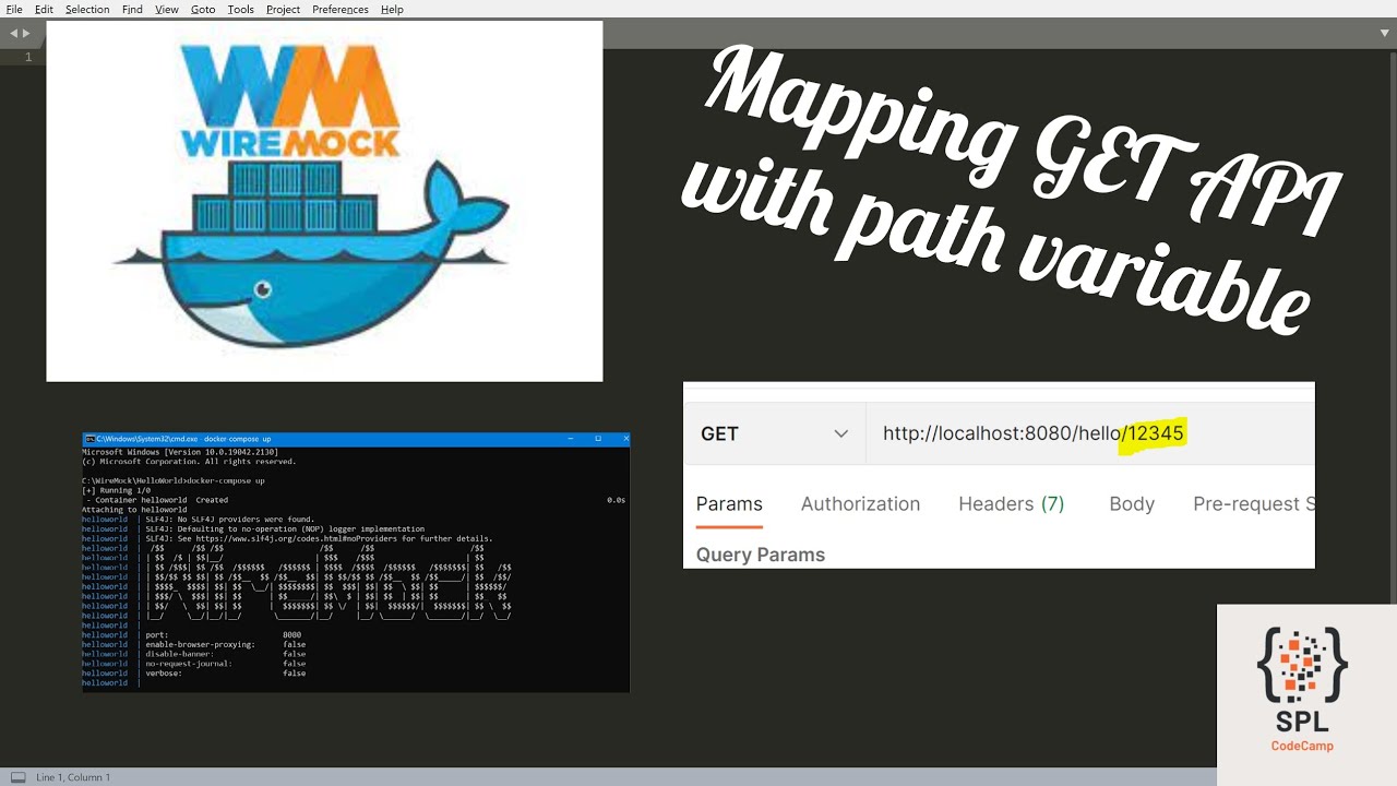 Wiremock GET API Mapping GET API With Path Variable Using Docker Wiremock GET API Mapping GET API With Path Variable Using Docker