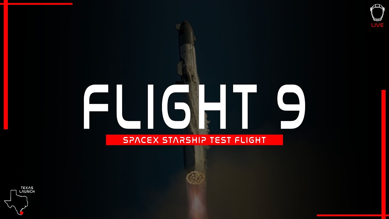 LIFTOFF! SpaceX Starship 9th Flight Test - YouTube