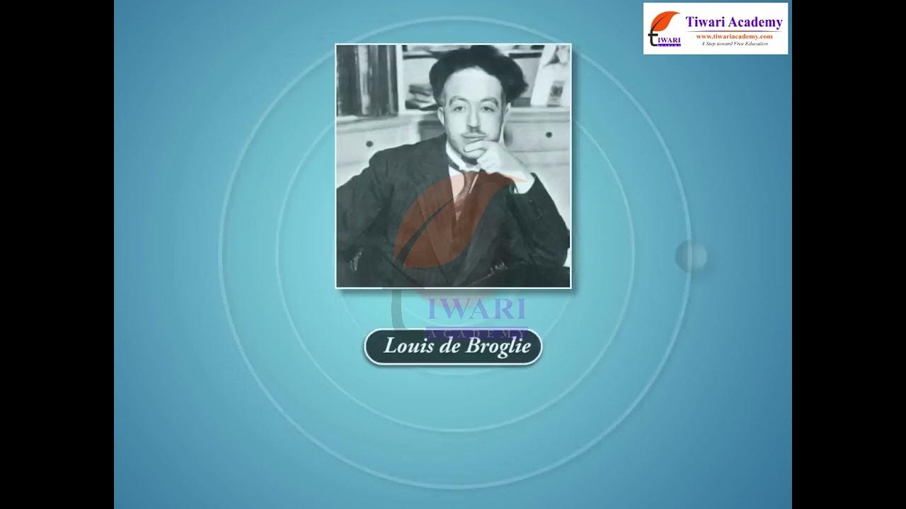 Atoms De Broglies Explanation Of Bohrs Second Postulate Of