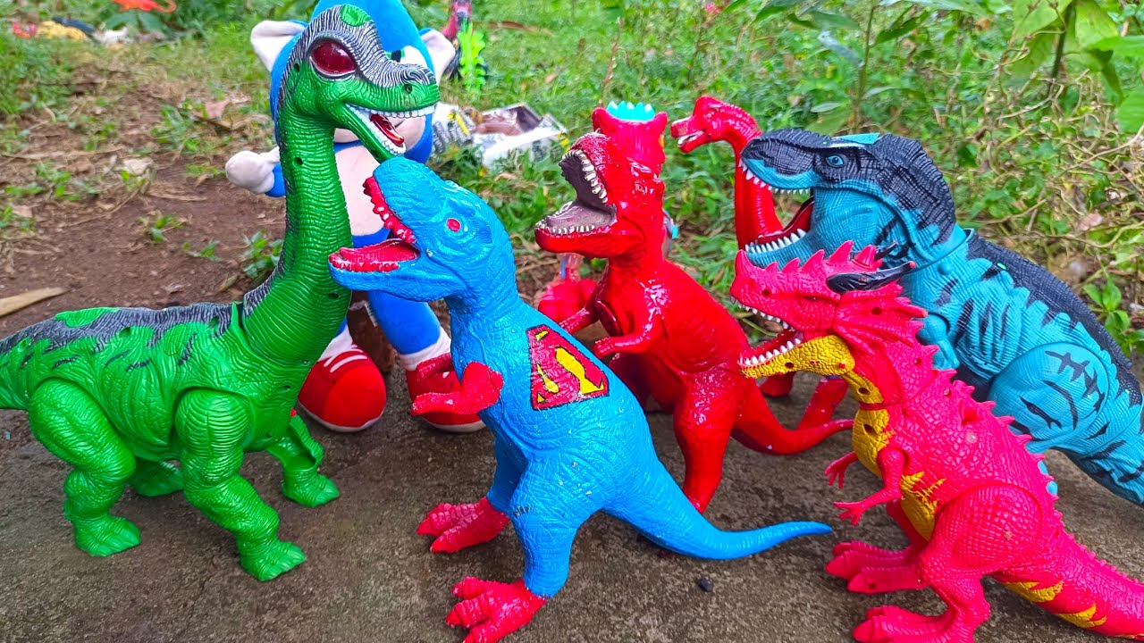 Dinosaurus Jurassic World Dominion: T-rex/ Brachiosaurus/ Skibidi/ Spider-Man/ KingKong ...