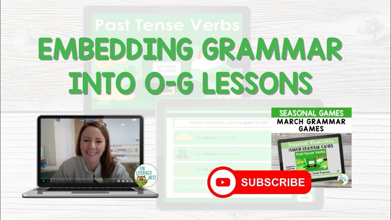 Embedding Grammar into O-G Lessons - YouTube