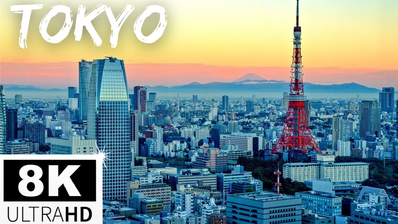 TOKYO in 8K | 100% COLOR ACCURACY | 1000 FPS |8K UNIVERSE | 8K ...