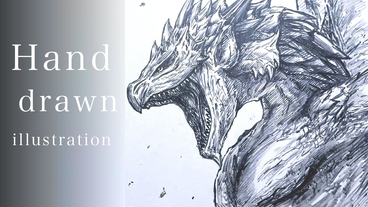 how to draw "Rathalos" - YouTube