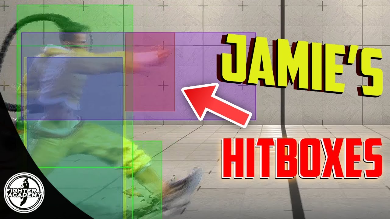 Street Fighter 6 Roster Hitboxes - Jamie - YouTube