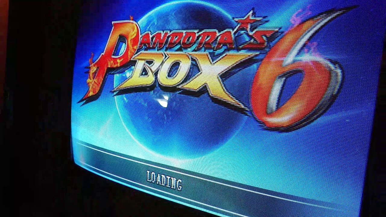 Pandora's Box 6 Arcade/Jamma Model (CRT) Adding ROMs - YouTube