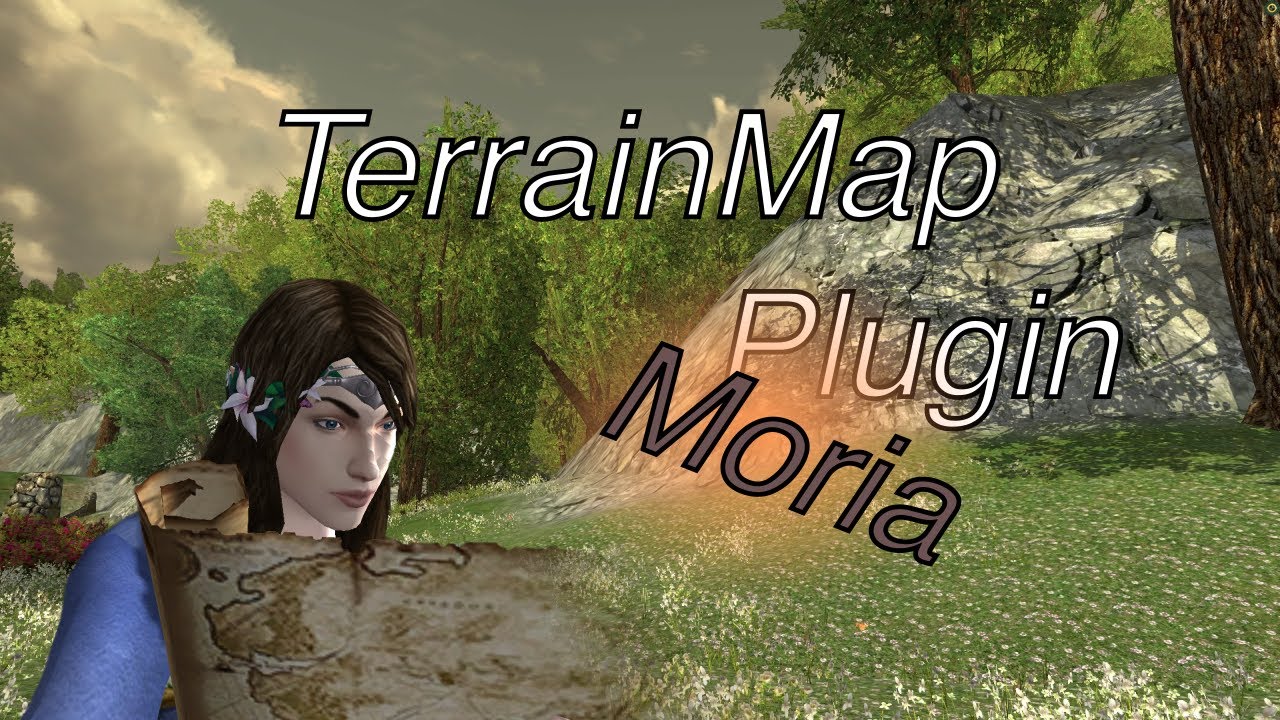LOTRO: TerrainMap plugin example: Easy map navigation in Moria! - YouTube
