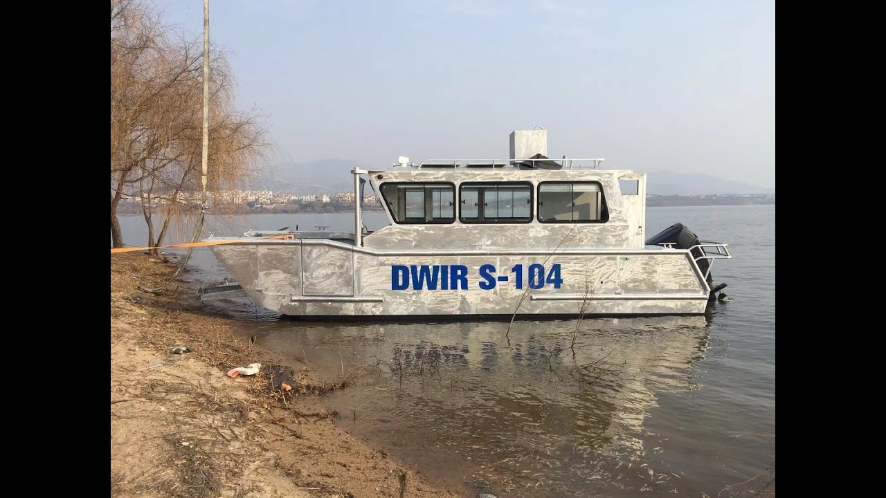 Roger's Craft -- 5 x 8.1 meters Hydrographic survey boat project - YouTube